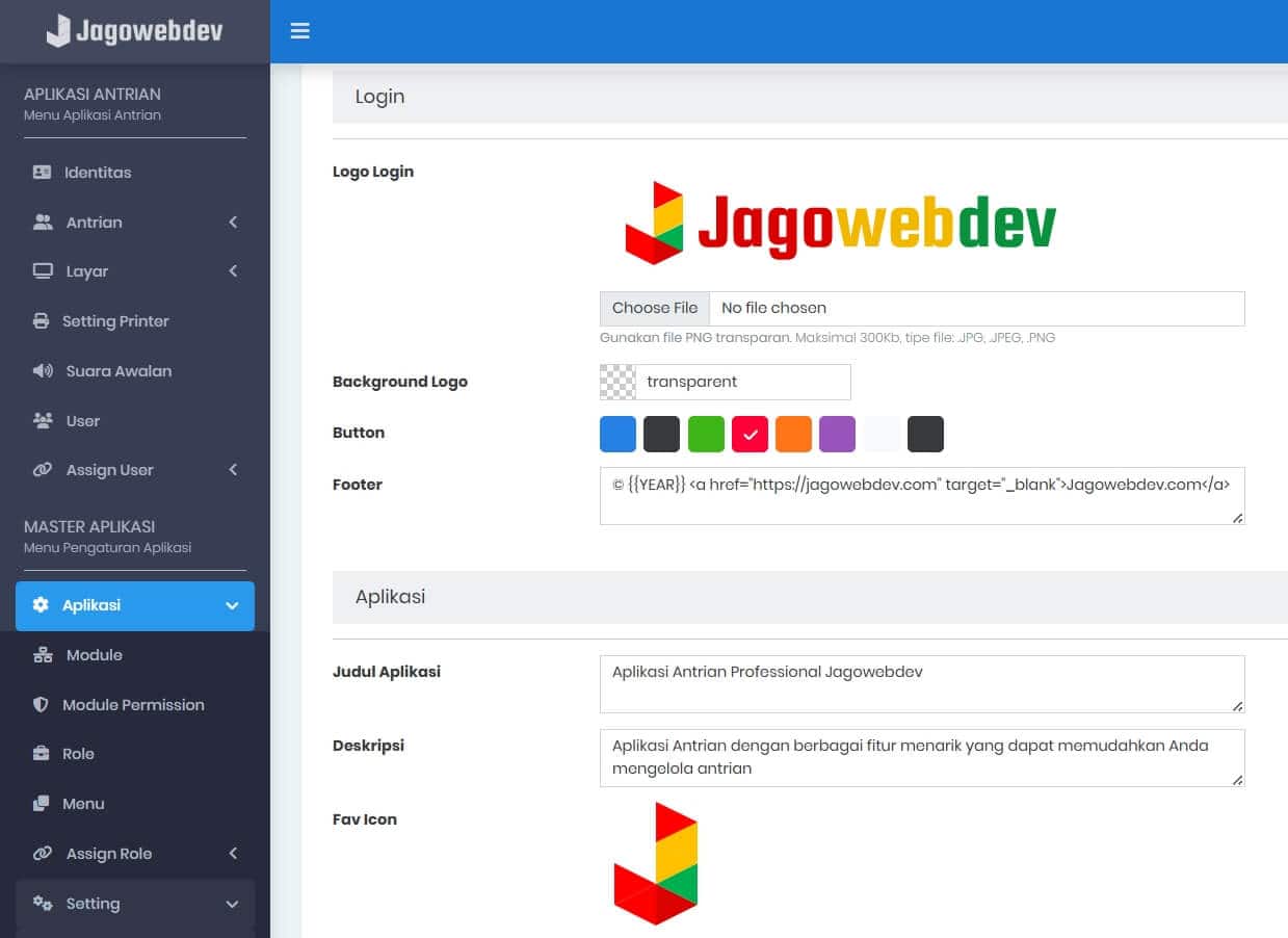 Aplikasi Antrian Professional | Jagowebdev.com